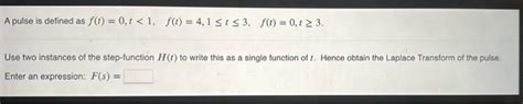 Solved A Pulse Is Defined As Chegg