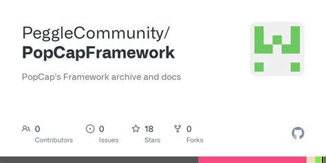 Github Pegglecommunity Popcapframework Popcaps Framework Archive And Docs