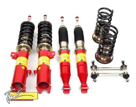 Function Form Type 2 Adjustable Full Coilovers 06 08 Honda Fit