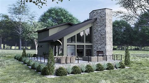 House Plan 100413 Modern Style With 1318 Sq Ft 3 Bed 2 Bath