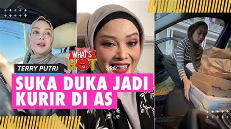 Suka Duka Terry Putri Jadi Kurir Makanan Di As Ya Sama Kayak Ojol Di