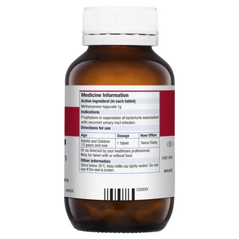 Hiprex Antibacterial Tablets