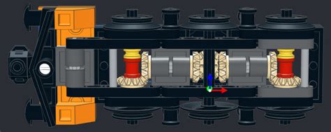 3 Axle Powered Bogie R Legotrains