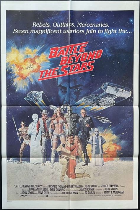 All About Movies Battle Beyond The Stars Poster Original One Sheet