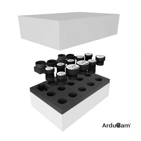 arducam m12 mount camera lens kit for arduino and raspberry pi cameras
