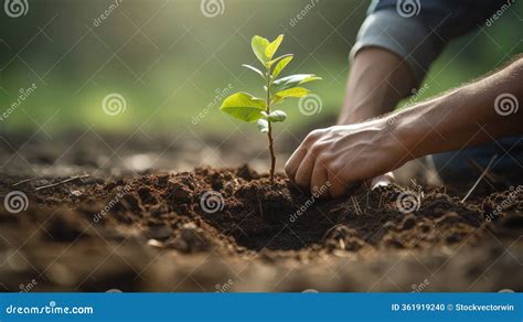 Cutting Down Trees In The Forest Fewer And Fewer Trees Royalty Free