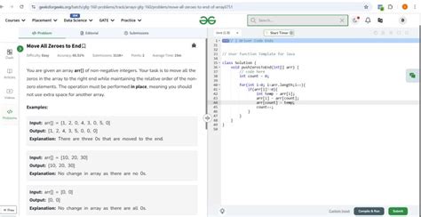 Gfg160 Day2 Gfg160 Geekstreak2025 Geeksforgeeks 160daysofcode