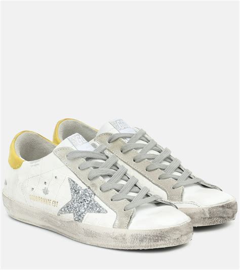 Golden Goose Super Star Leather Sneakers Golden Goose Deluxe Brand