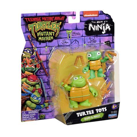 Buy Teenage Mutant Ninja Turtles 83291 Turtle Tots Action Figure 2 Pack