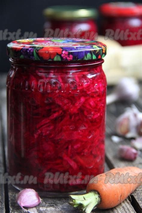 Салат из капусты и свеклы на зиму 13 фото в рецепте