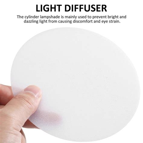 6 Pcs Lamp Shade Diffusers Light Diffuser Sheet Downlight Lampshades