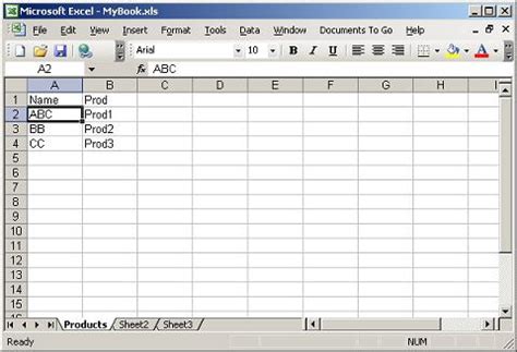 Using Excel Sheets As A Database Backend