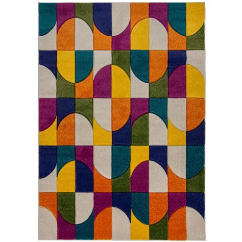 Tapis De Salon Design Lala 200x290 Cm Leroy Merlin
