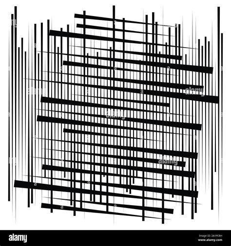Random Lines Grid Mesh Dynamic Irregular Overlap Intersect Lines