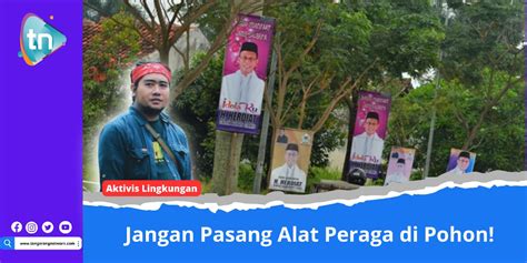 Jangan Pasang Alat Peraga Di Pohon