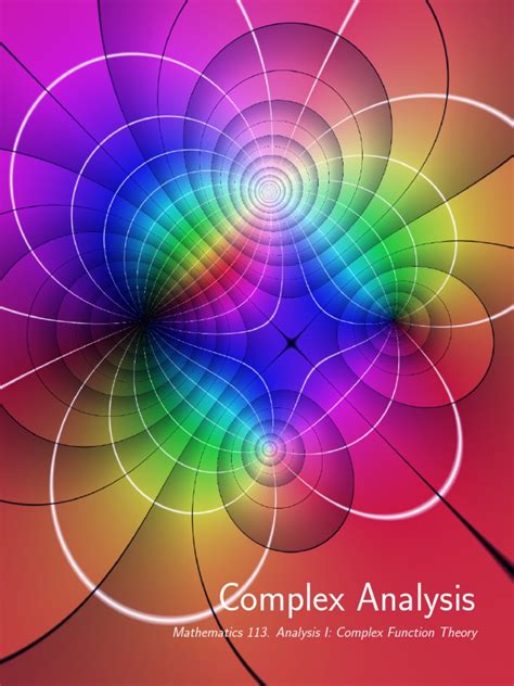 Complex Analysis Function Theory Pdf Holomorphic Function