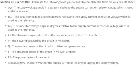 Solved Please Write The Correct Formulas For Calculations Chegg