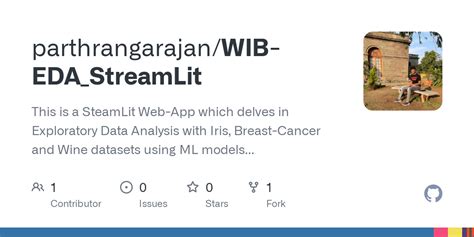 GitHub Parthrangarajan WIB EDA StreamLit This Is A SteamLit Web App Which Delves In