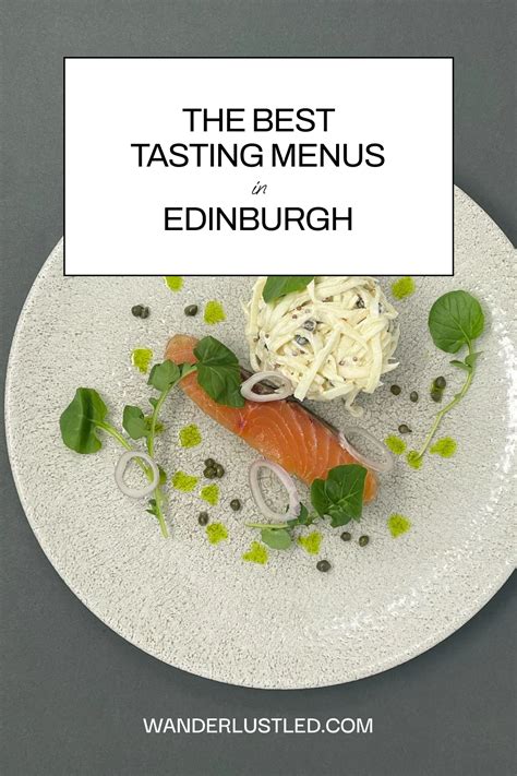The 15 Best Tasting Menus In Edinburgh Tasting Menu Scottish Dishes