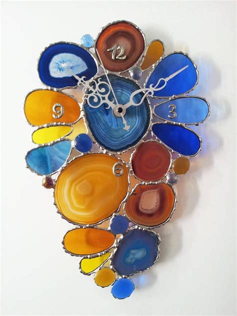 Unique Fused Glass Modern Stained Glass Stained Glass Projects