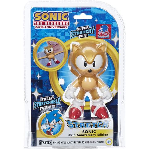Sonic The Hedgehog Stretch Squishy Gold Ring Filled Maqio