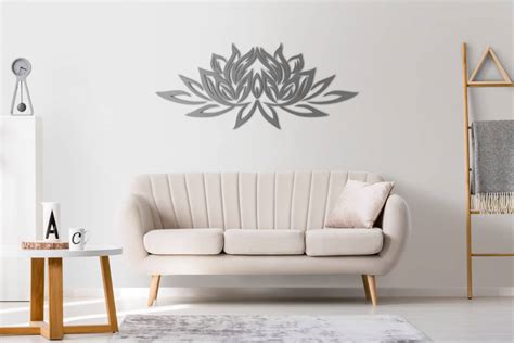 Lotus Flower 3d Wall Art