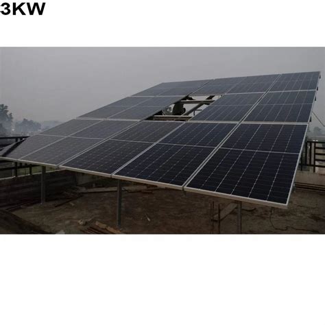 3kw On Grid Solar Power Plant At ₹ 130000unit On Grid Solar Power