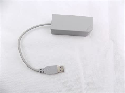 Genuine Nintendo Wii Lan Adapter Cable Rvl 015 Tested Works