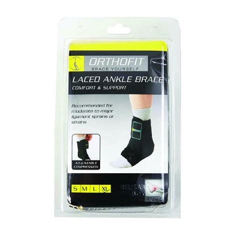 Orthofit Laced Ankle Brace Cura Pharm