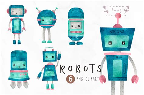 Cute Robot Png