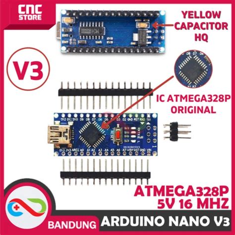 Jual Jual Arduino Nano V3 Atmega328p Ch340g 5v Arduino Nano R3