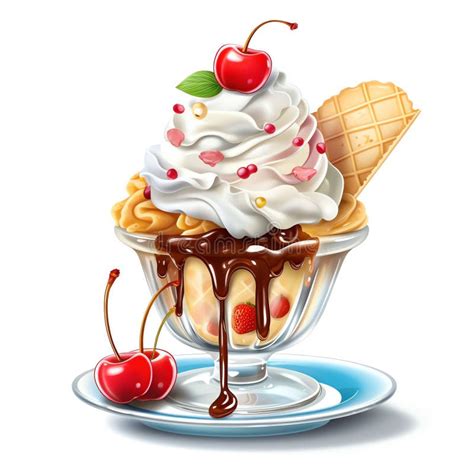 Icecreamretrostyle13 Stock Illustration Illustration Of Cold