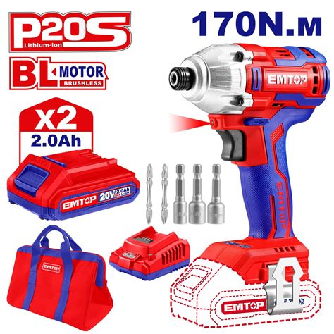 Ecdlir20221 Cordless Impact Driver Zoli Deal Tech Emporium