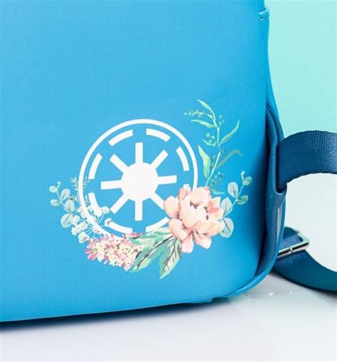 Loungefly GT Exclusive Star Wars Captain Rex Floral Mini Backpack DisneyLoungefly