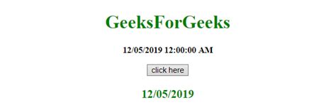 ¿cómo Eliminar La Hora De La Fecha Usando Javascript Barcelona Geeks