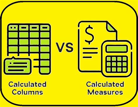 deciding between calculated columns and measures in power bi by