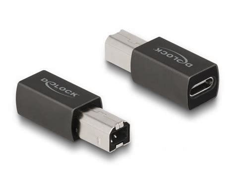 Delock USB 2.0 Adapter USB Type-C™ Buchse zu Typ-B Stecker - Dieser USB ...