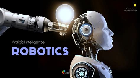 Artificial Intelligence Robotics Ppt Backgrounds