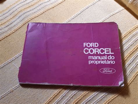 Manual Corcel 73 Produto Masculino Ford Usado 89101876 Enjoei