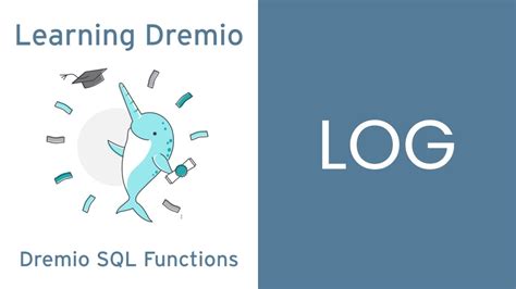 Dremio Cloud Sql Functions Log Youtube