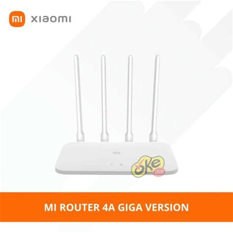 Jual Xiaomi Mi Router 4a Wifi Wireless Modem Giga Version Di Seller