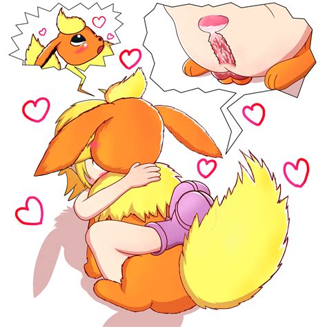 Post CuriousRabbit Flareon Porkyman Yellow