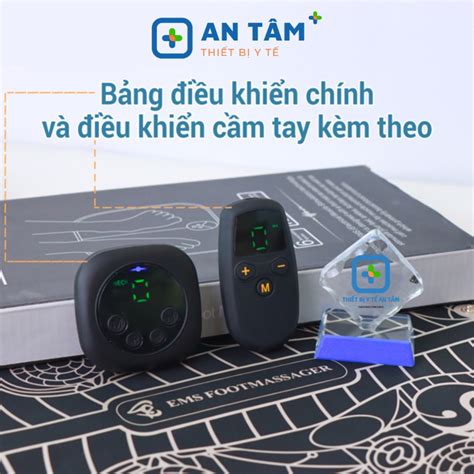 Mua Máy Massage Chân Xung điện Ems Hm C3 Thảm Mát Xa Chân Xung điện 6