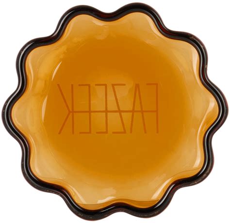 Orange Wave Incense Holder Set By Fazeek Ssense Canada