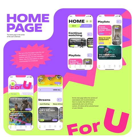 Rutube App Redesign On Behance