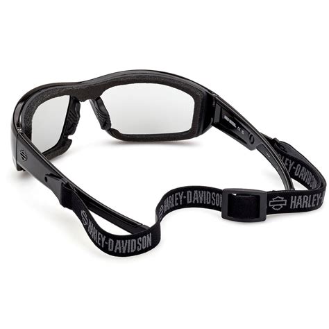 Harley Davidson Mens Blaze Ace 20 Sunglasses Wheadstrap Smoke Mirr