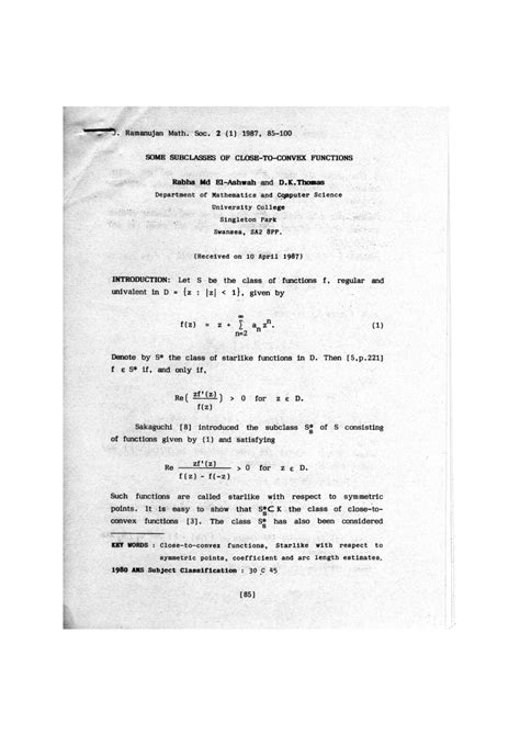pdf some subclasses of close to convex functions