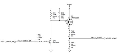 Circuit Design Measure Voltage Using Transistor With Strange