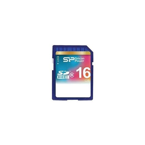Silicon Power Memory Card Sdhc 16gb Class 6 Memory Cards Nordic Digital