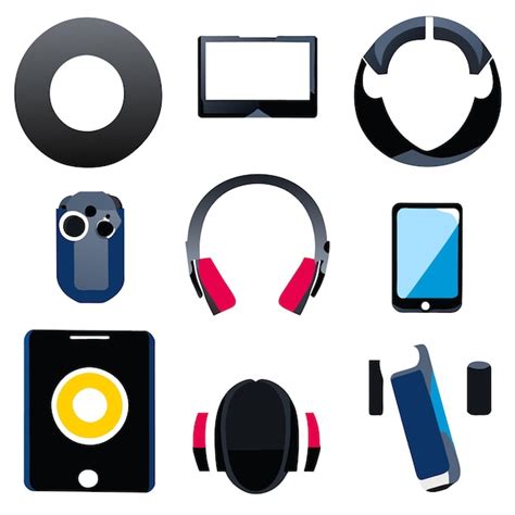 Premium Vector Detailed Vector Illustrations Of Cuttingedge Gadget Designs